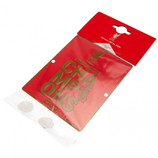 Liverpool FC Premier League Champions Window Sign – TBF Direct